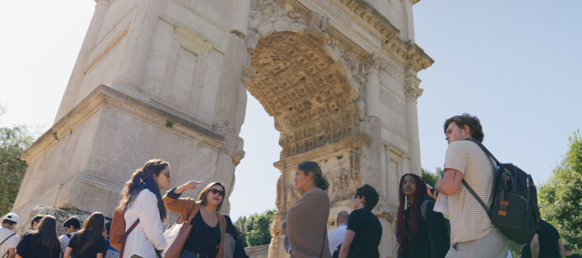 American University of Rome. Home page title