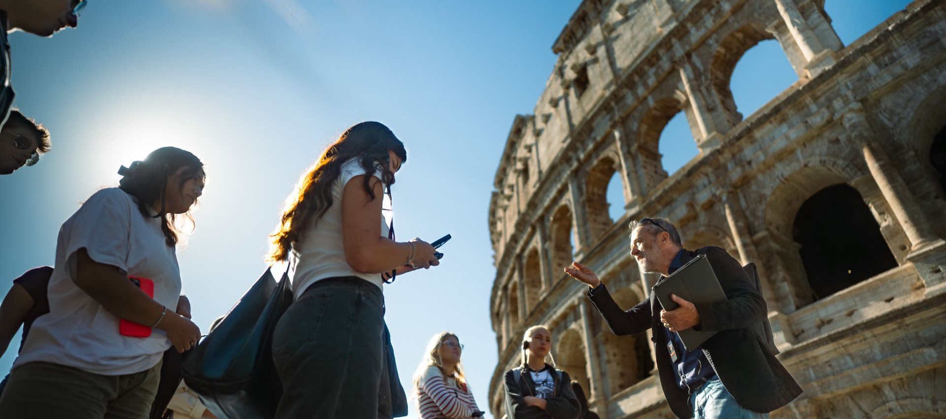 American University of Rome. Home page title